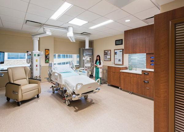 Northwestern Medicine Central DuPage Hospital ICU Renovation