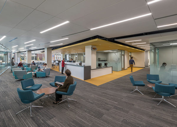 David K. Hill Family Library Renovation - Legat Architects