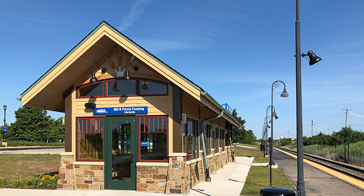 Metra’s Prairie Crossing Train Station Welcomes New Warming Shelter ...