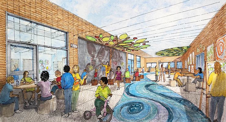 Hawthorn Elementary School South expansion and renovations to emphasize ...