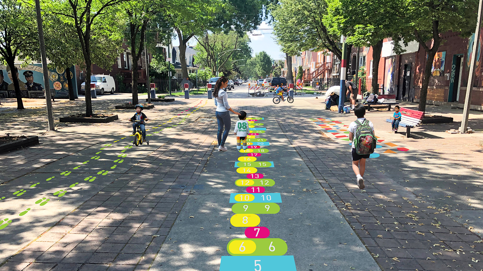 Chicago Playful Learning Installations - Legat Architects