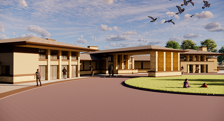 Stonewater aquatic center and clubhouse construction underway - Legat ...