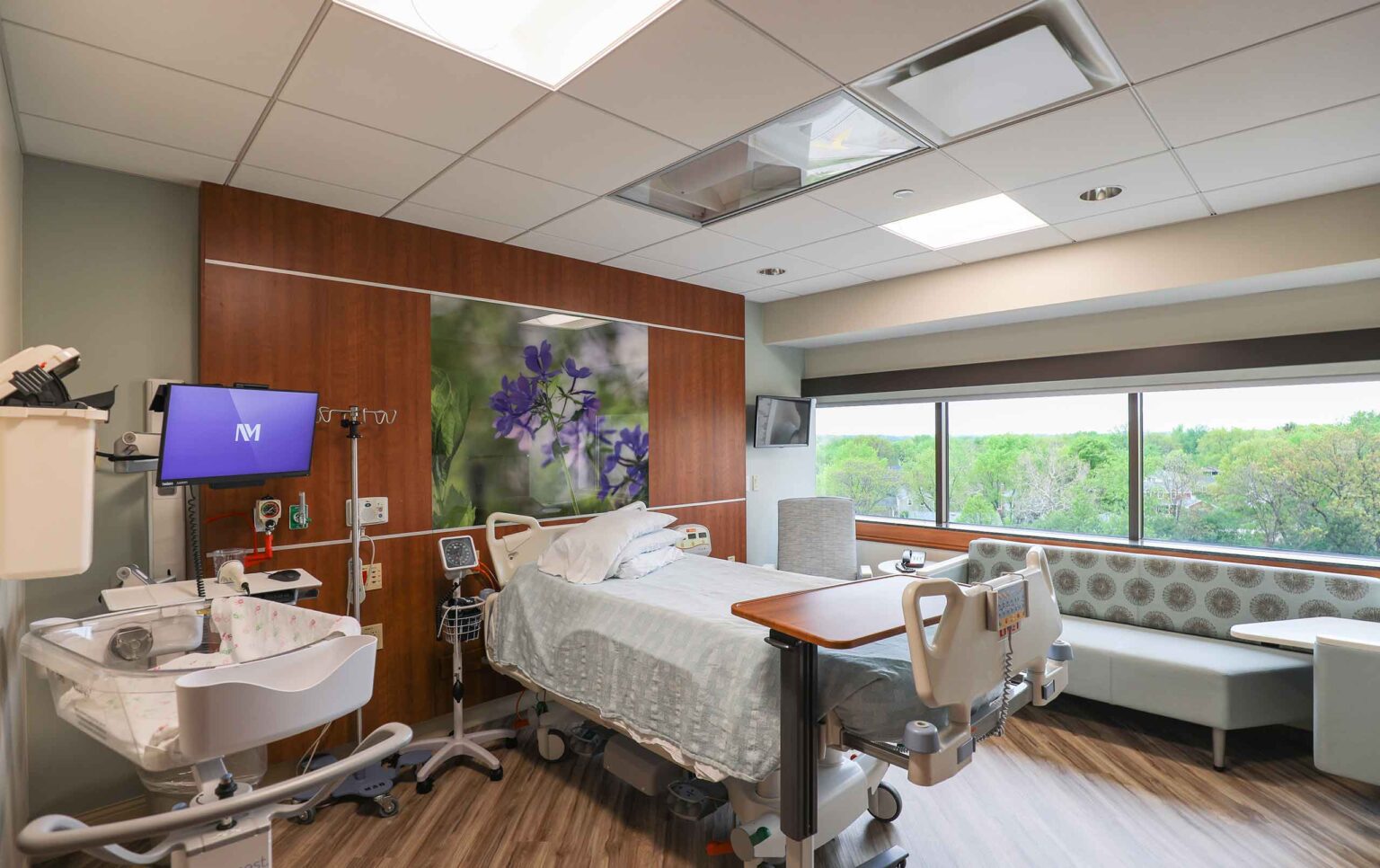 Central DuPage Hospital Mother/Baby Maternity Unit - Legat Architects