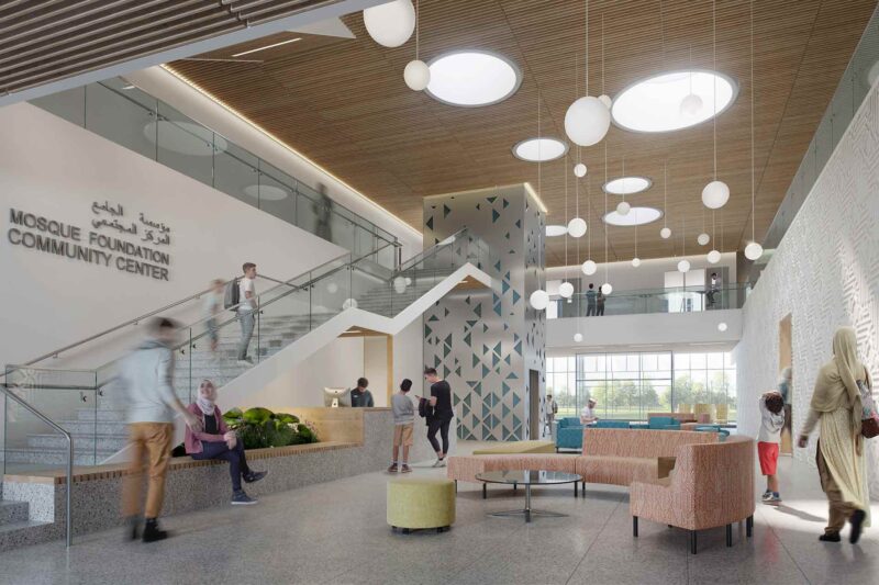 Mosque Foundation Community Center - Legat Architects